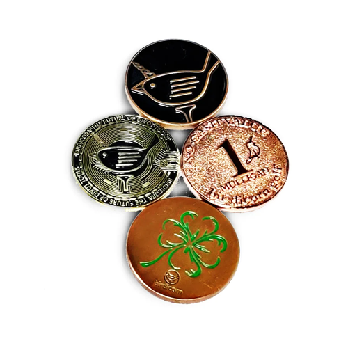 BIRDICOINS PERSONALIZED GOLF COIN MARKERS
