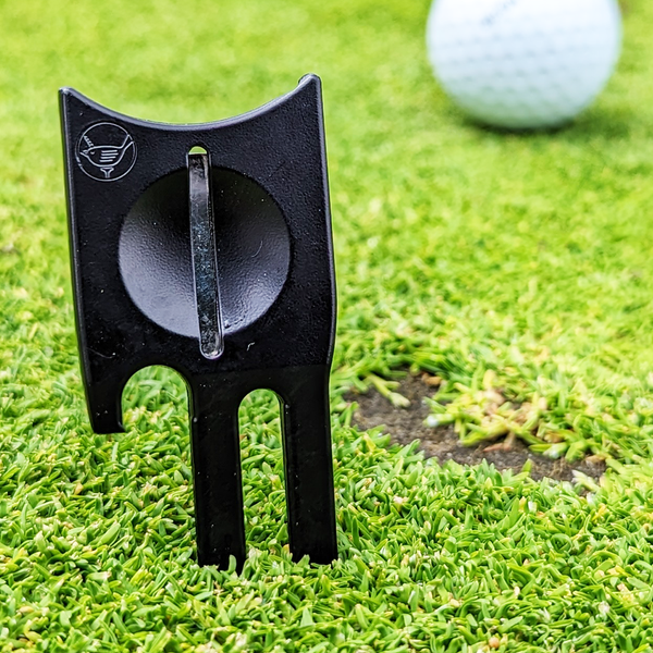 Golf Divot Repair Tool, 6 Functions in 1 | Gold, Red, Black, Green ...